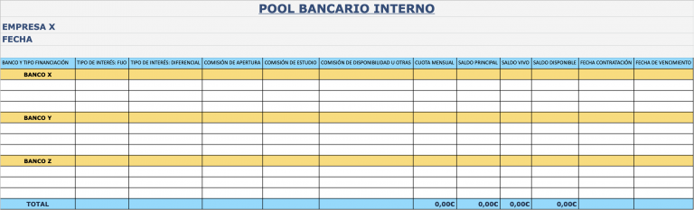 Pool Bancario - Ana Trenza